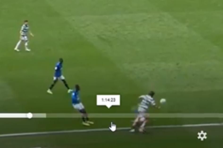 The missed Celtic vs Rangers tackle that could've seen…