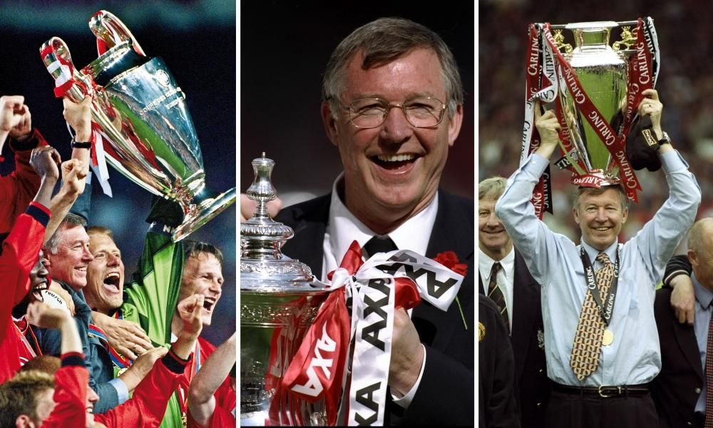 How Alex Ferguson’s Manchester United won the treble…