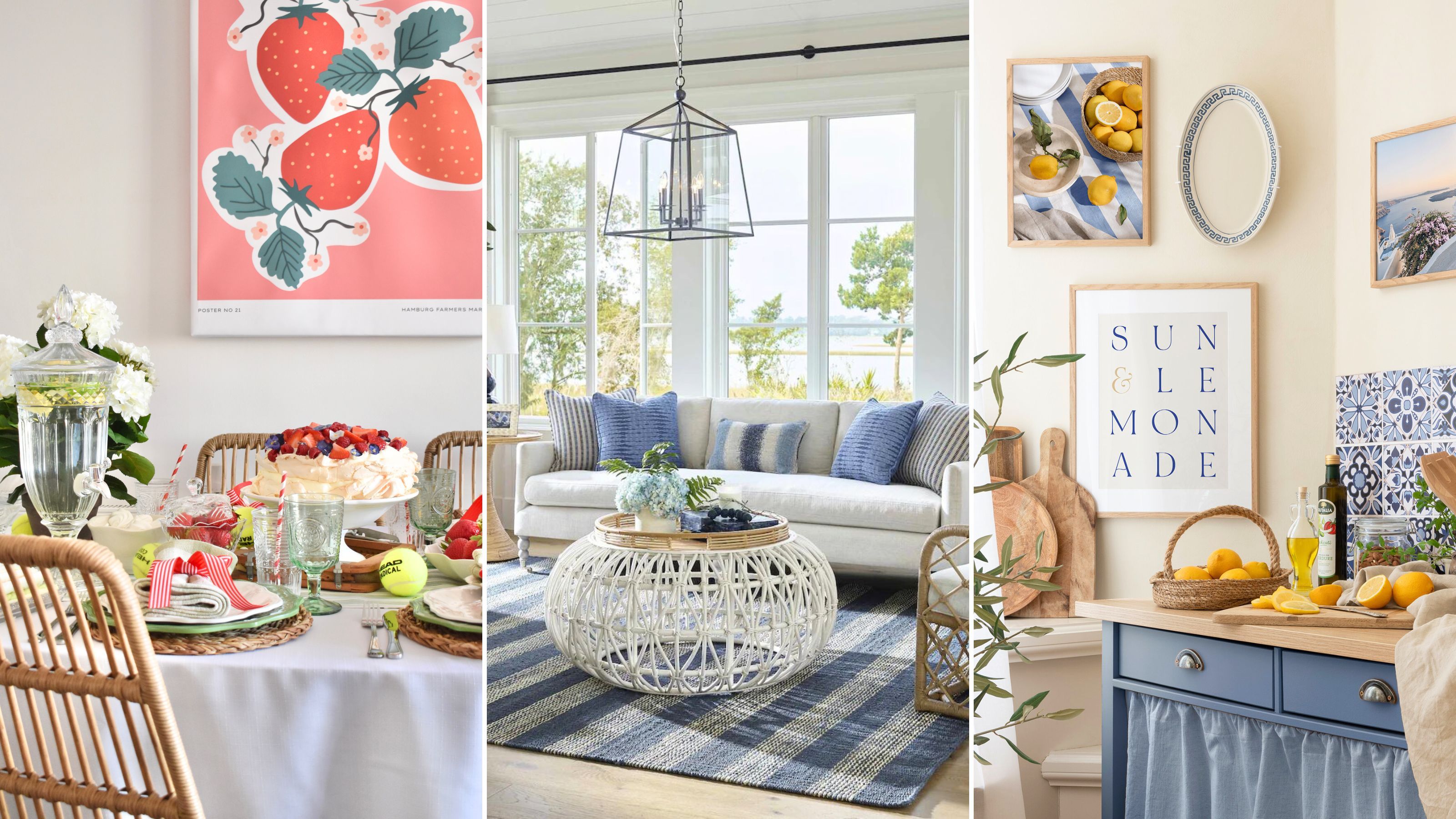 Summer decor trends — 7 sunny styles that interior…