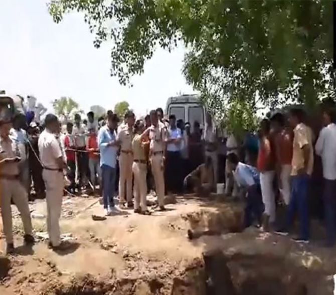 5-year-old child falls into borewell in Rajasthan's…