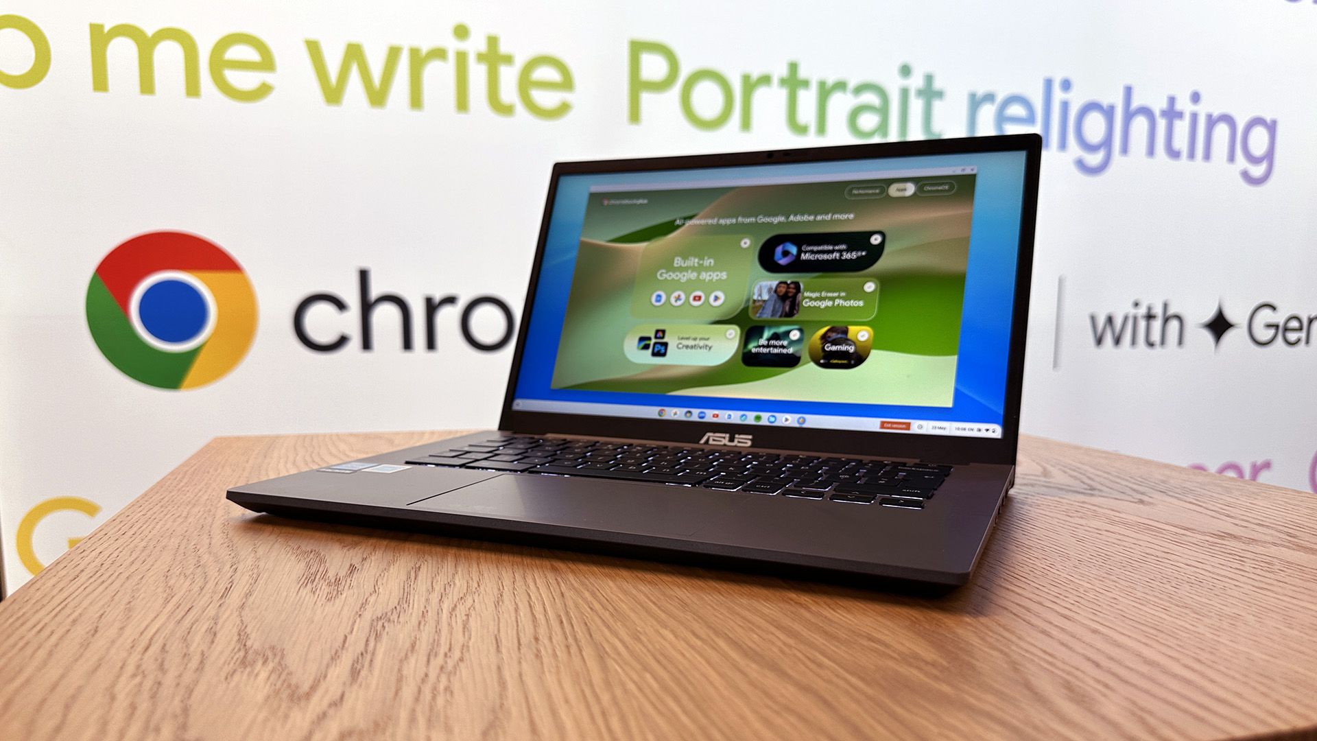 Chromebook Plus gets a free AI upgrade that makes it…