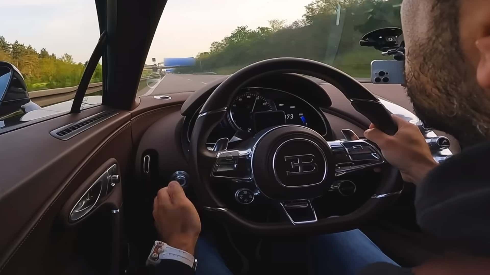 Bugatti Chiron Hits 257 MPH on the Autobahn Like It's…