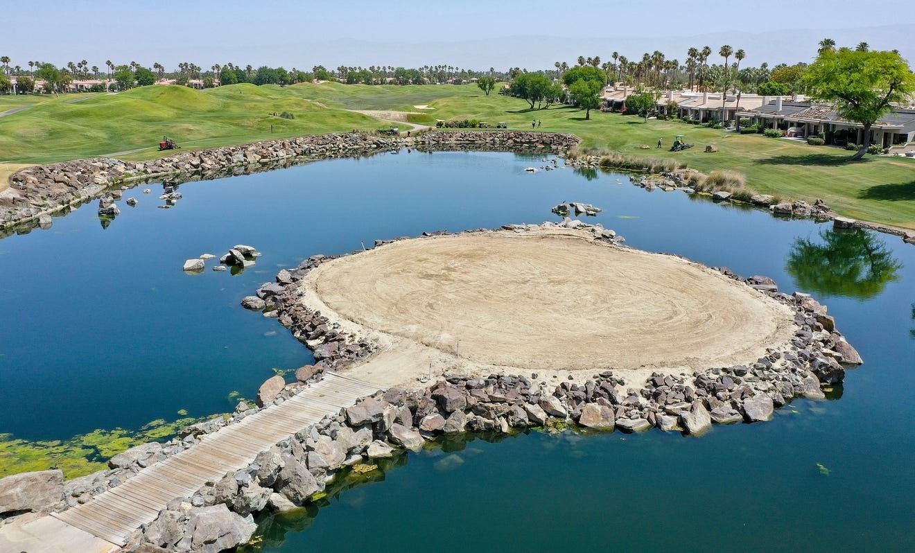 This PGA Tour golf course is getting revamped bunkers…
