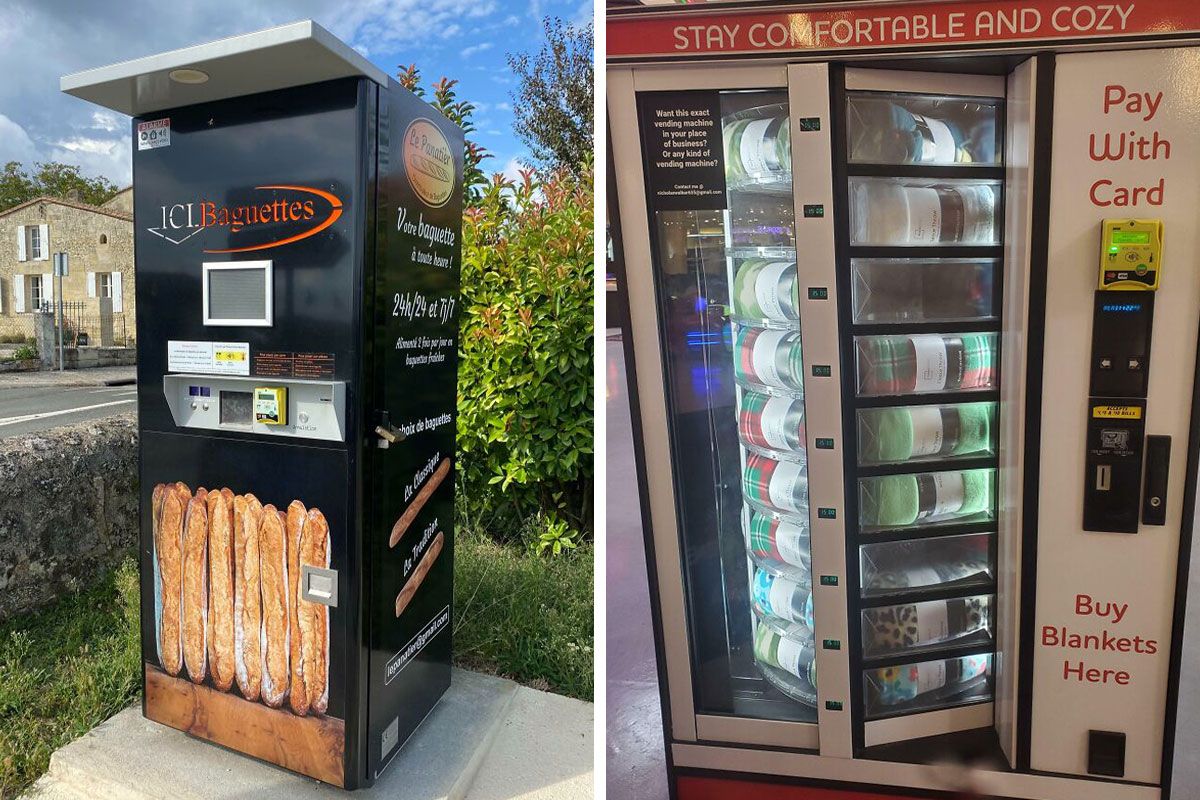 50 Times People Came Across An Unusual Vending Machine…