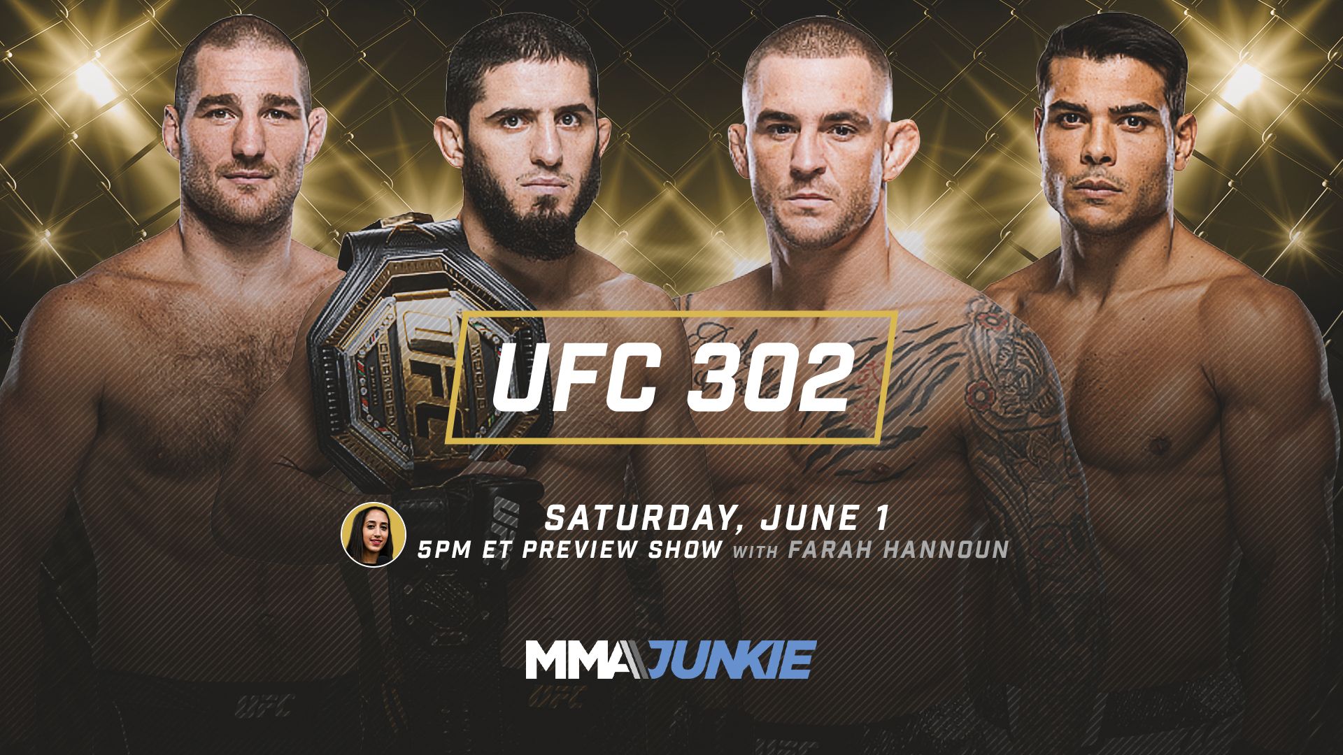 UFC 302: Makhachev vs. Poirier preview show live…