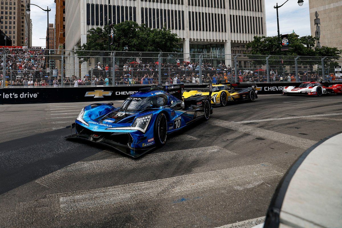 IMSA Detroit: WTR-Andretti Acura ambushes Porsche to…