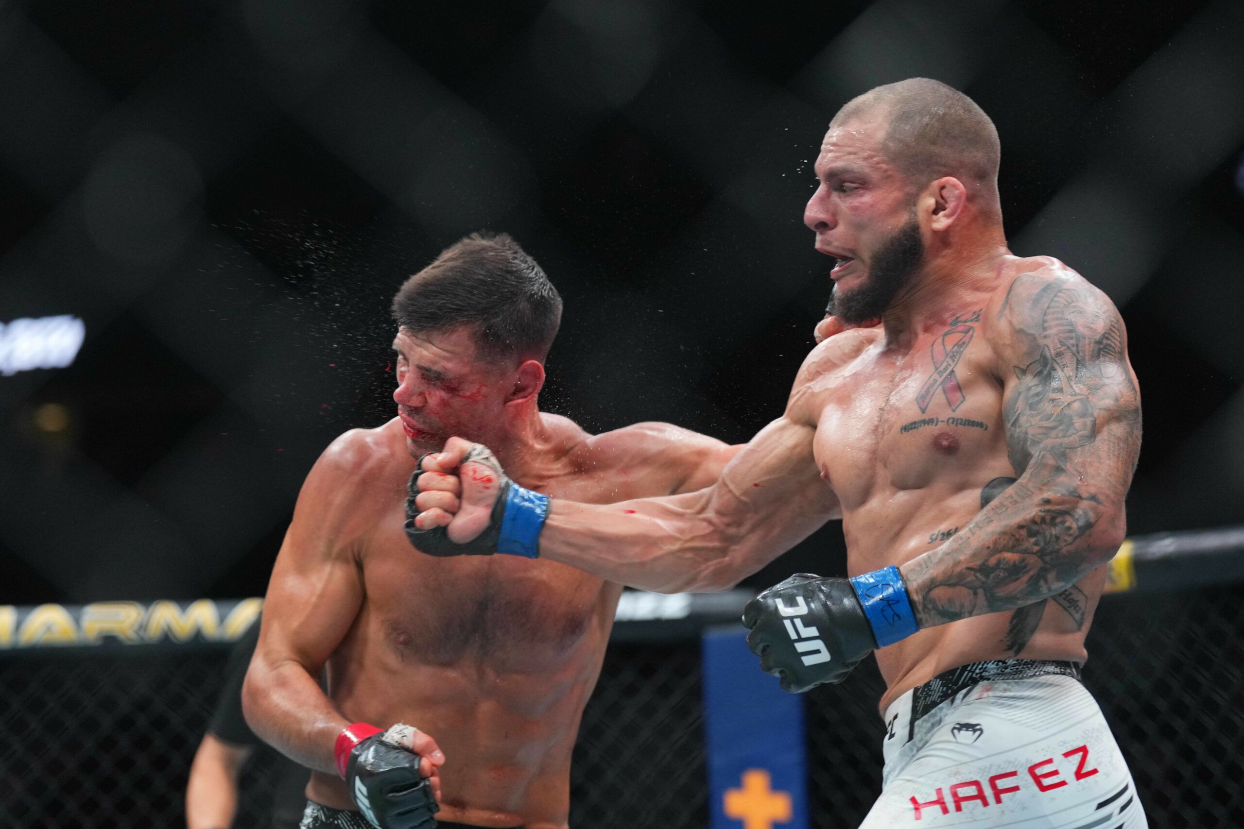 Bassil Hafez def. Mickey Gall at UFC 302: Best photos