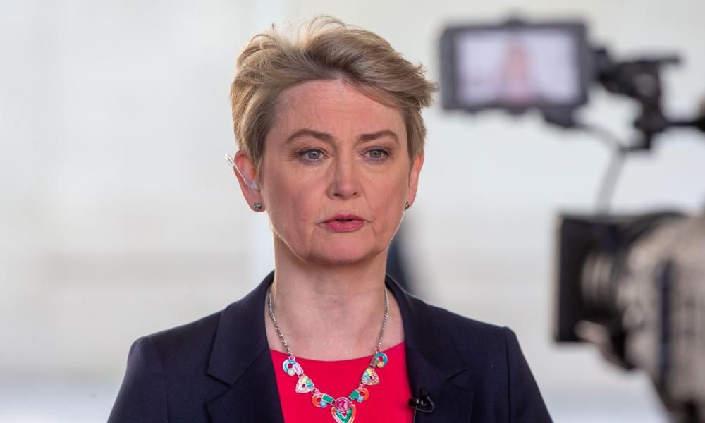 Yvette Cooper says she expects net migration to fall…