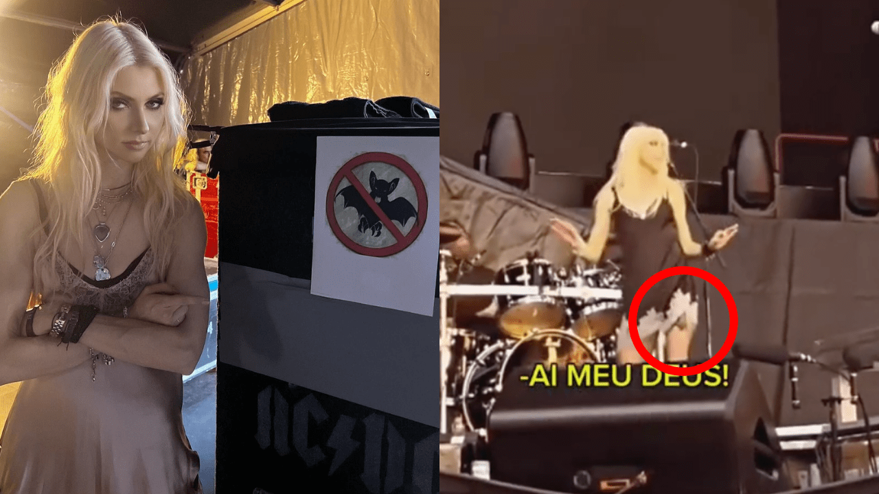 This Video Of Taylor Momsen Being Bitten By A Bat On…