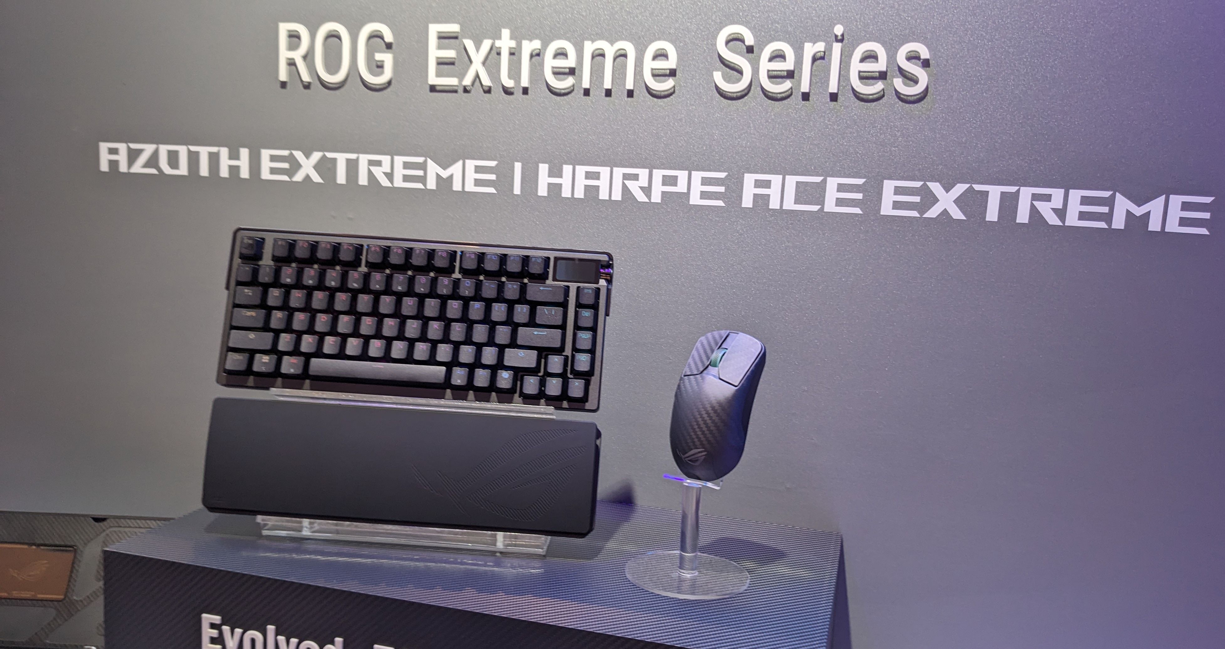 Asus's Azoth Extreme keyboard has a switch that…