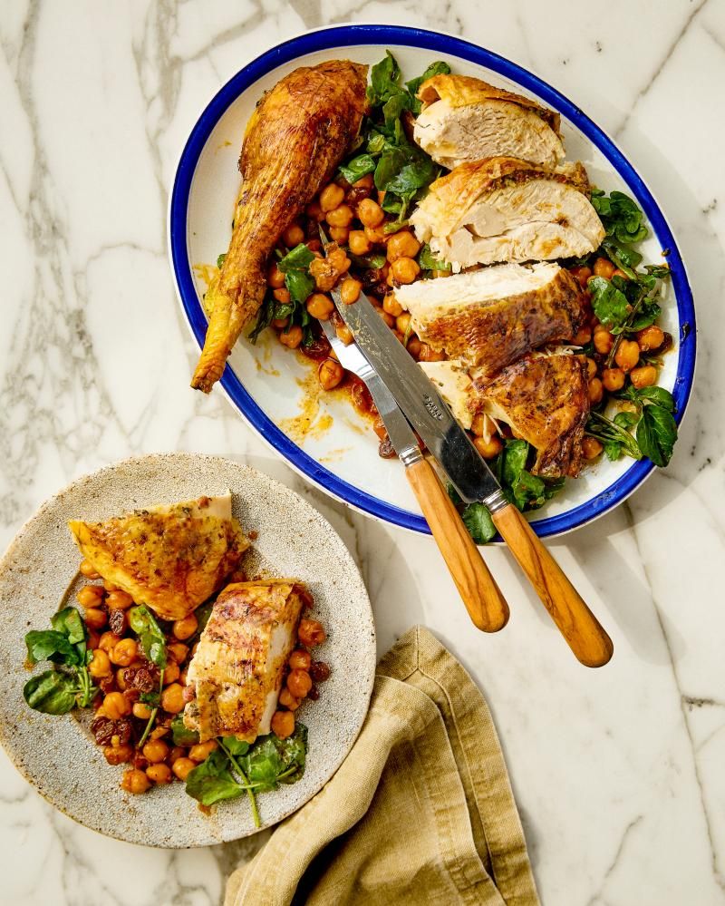 José Pizarro’s recipe for anchovy-spiked roast chicken…