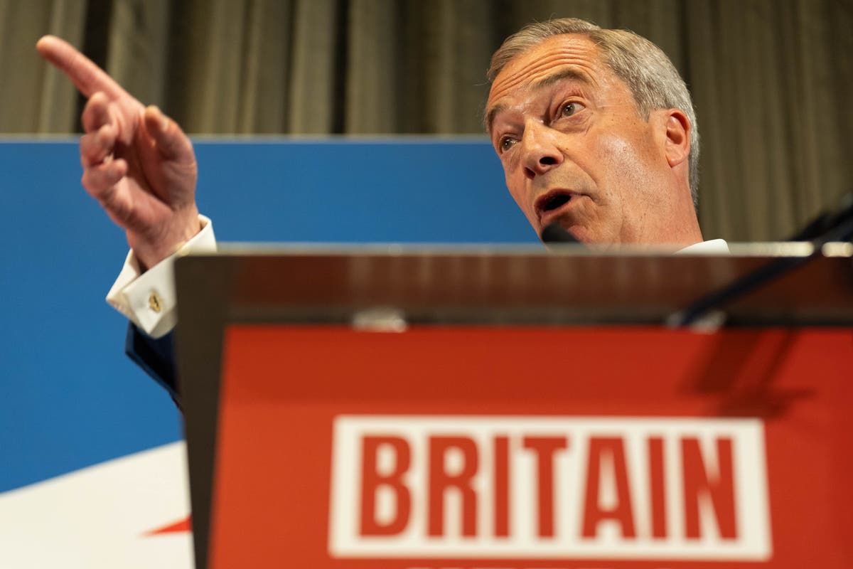 Watch again: Nigel Farage confirms he will stand for…