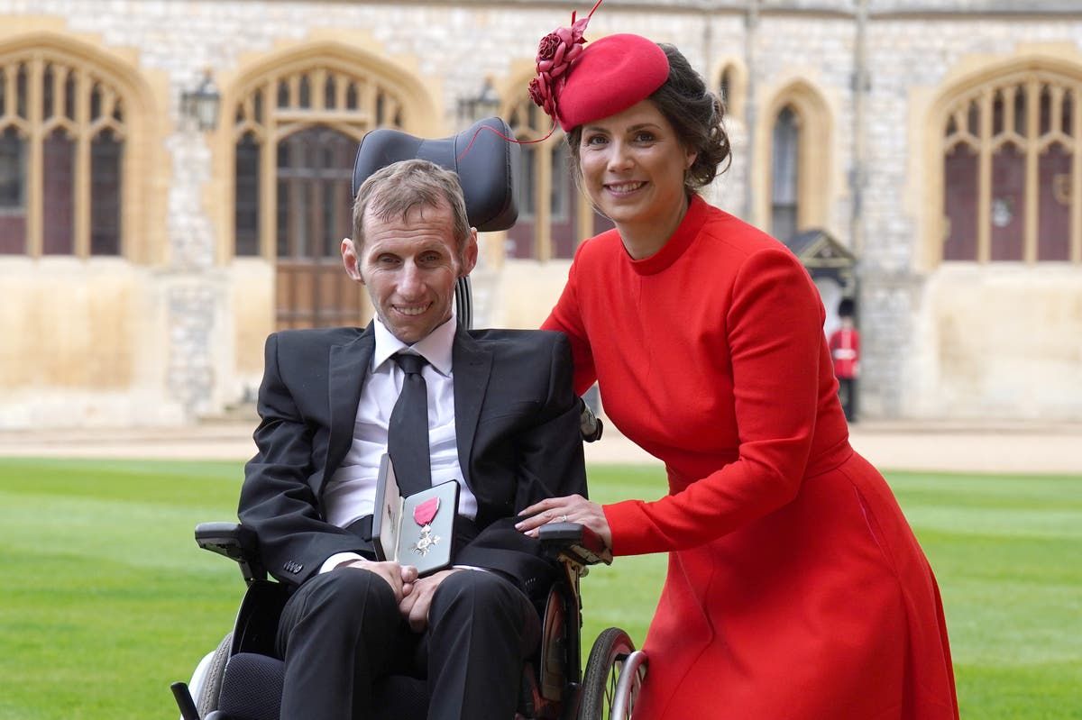Rob Burrow’s wife pays tribute to late ‘loving, kind…