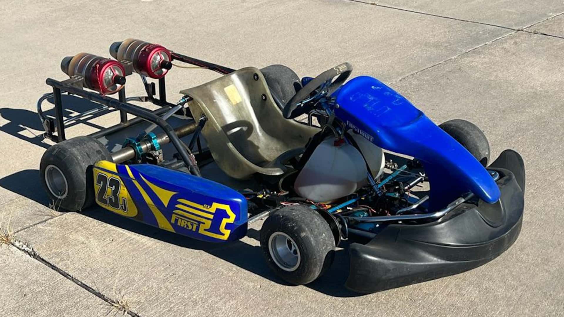 You Can Own the Fastest Jet-Powered Go-Kart on the…