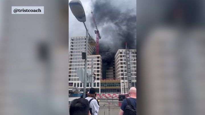 Canning Town fire: Tower block blaze sparks…