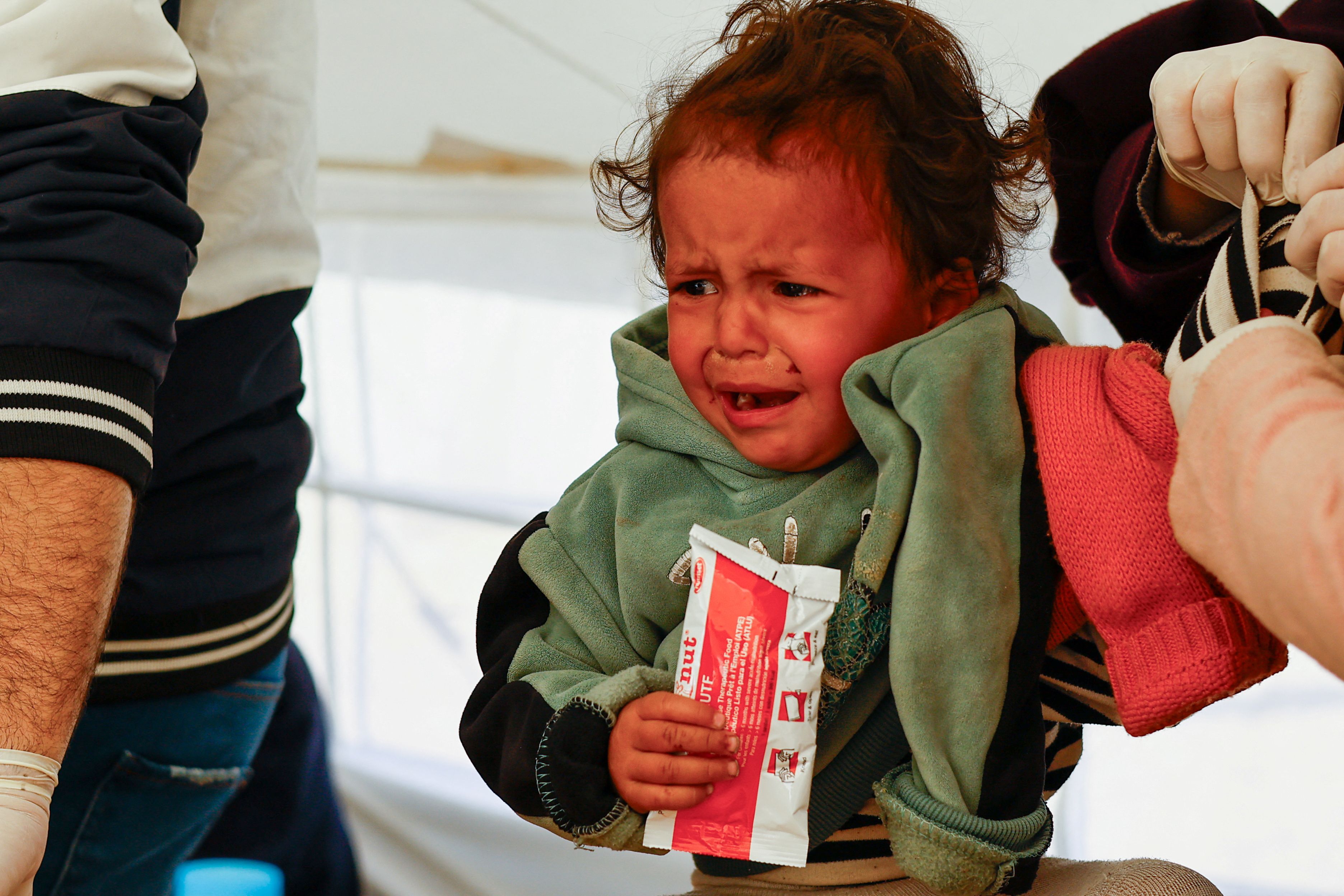 Nine out of 10 children in Gaza lack food for growth:…