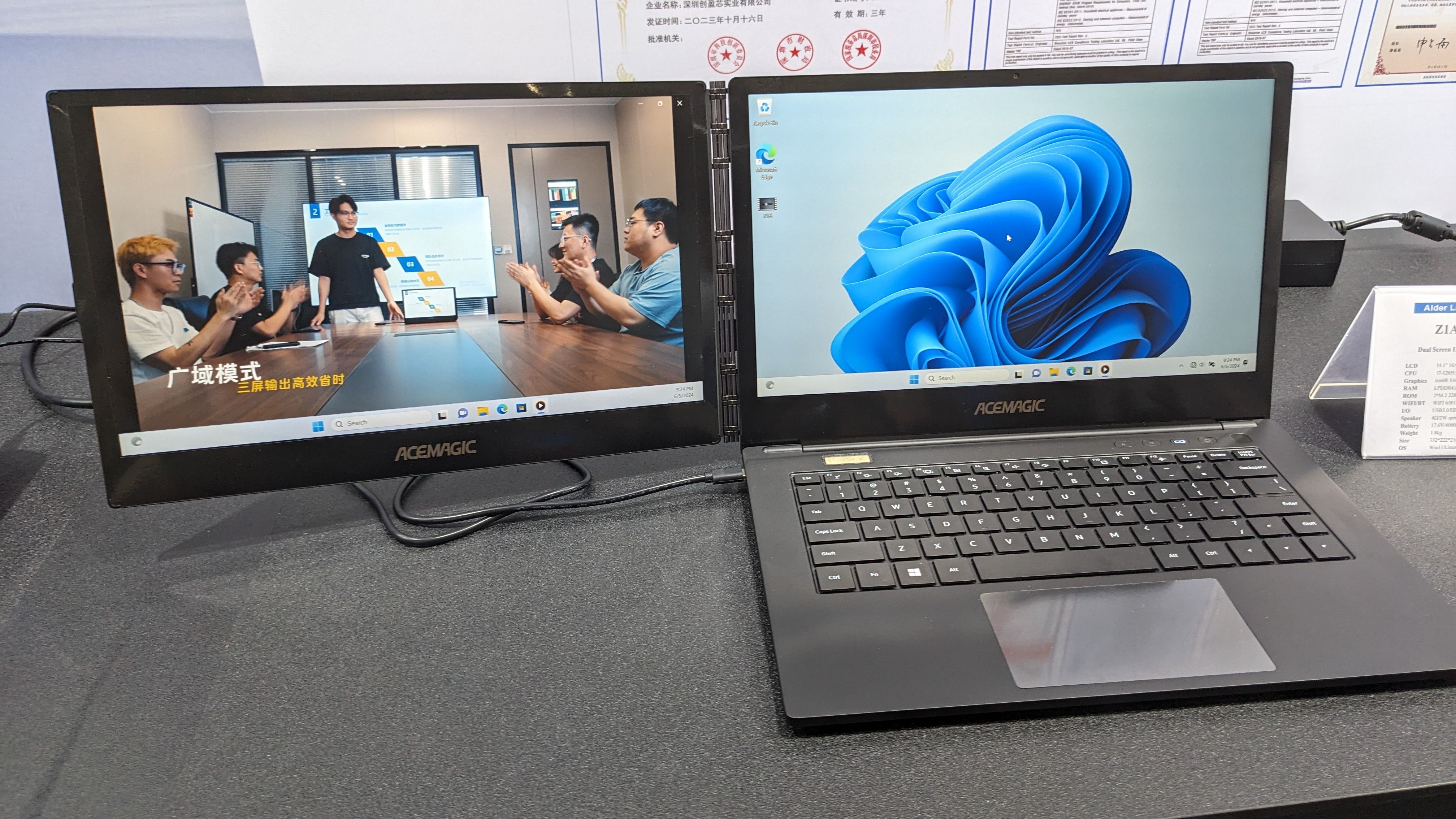 Acemagic's X1 is a dual-screen laptop you might…