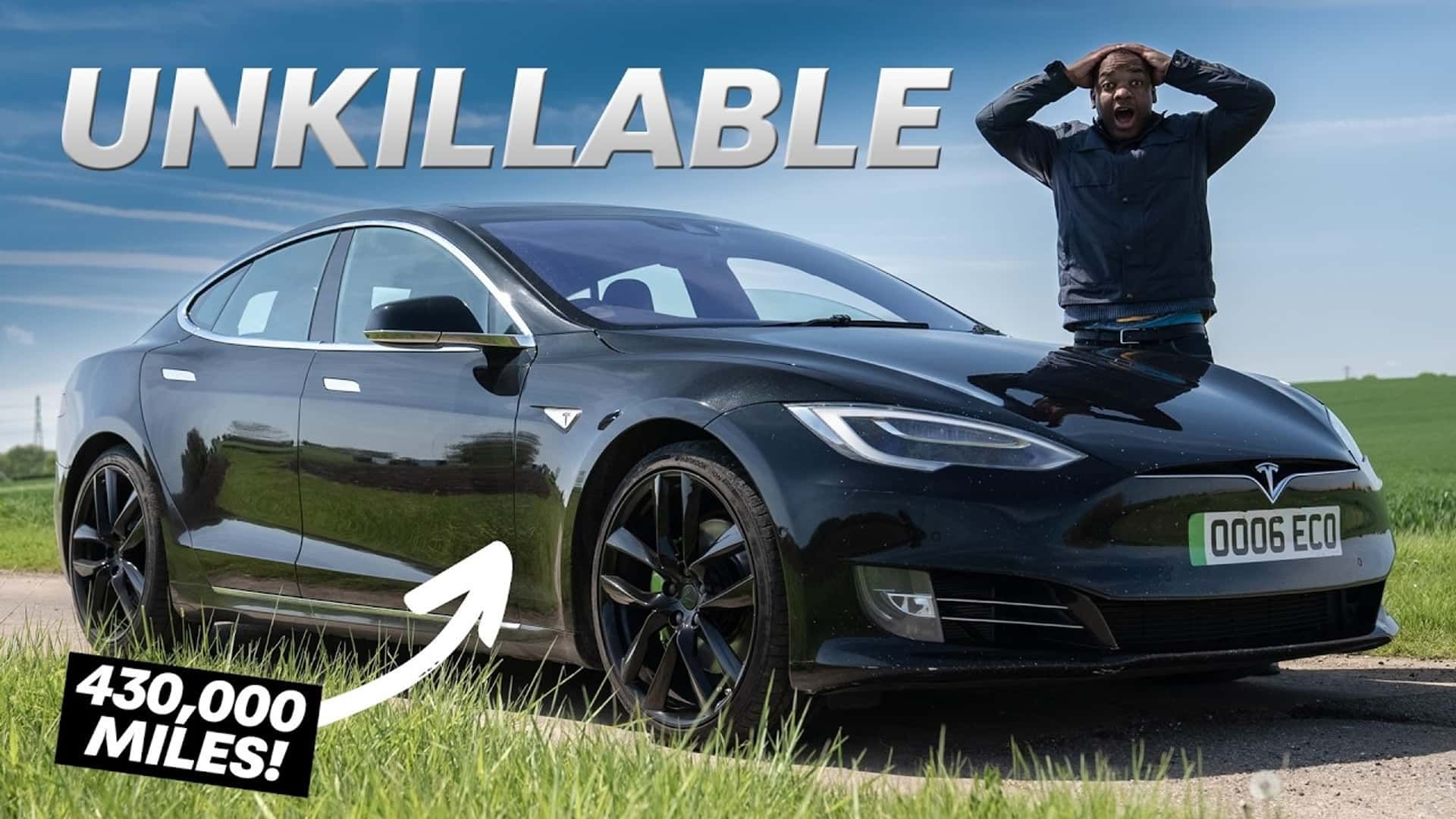 This Tesla Model S Has 430,000 Miles On The Original…