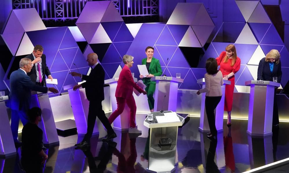 Multiparty debate shows an audience tiring of the…