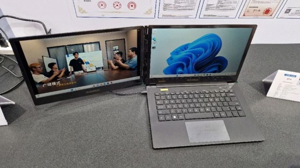 Dual-screen laptops could soon become a trend in 2024…