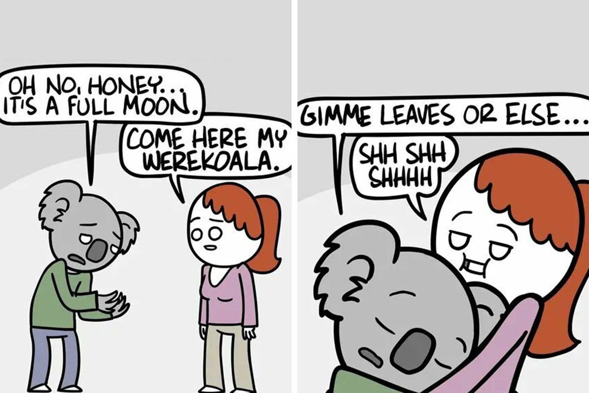 40 Comics By Ryan Hudson With Unexpectedly Dark…