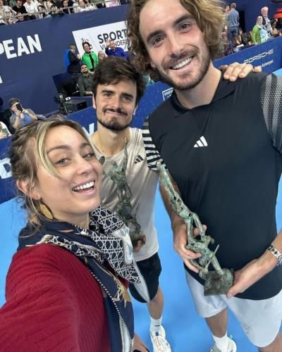 Stefanos Tsitsipas Cherishes Family Time On And Off…