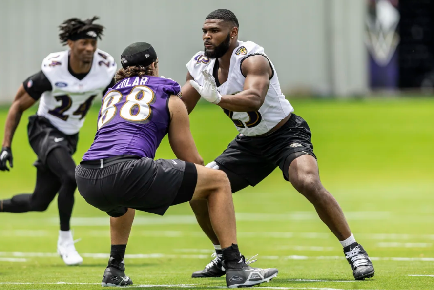 Ravens linebacker Trenton Simpson lands a spot on the…
