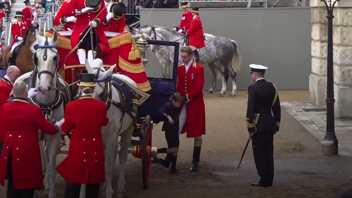 Kate seen in public for first time since cancer…