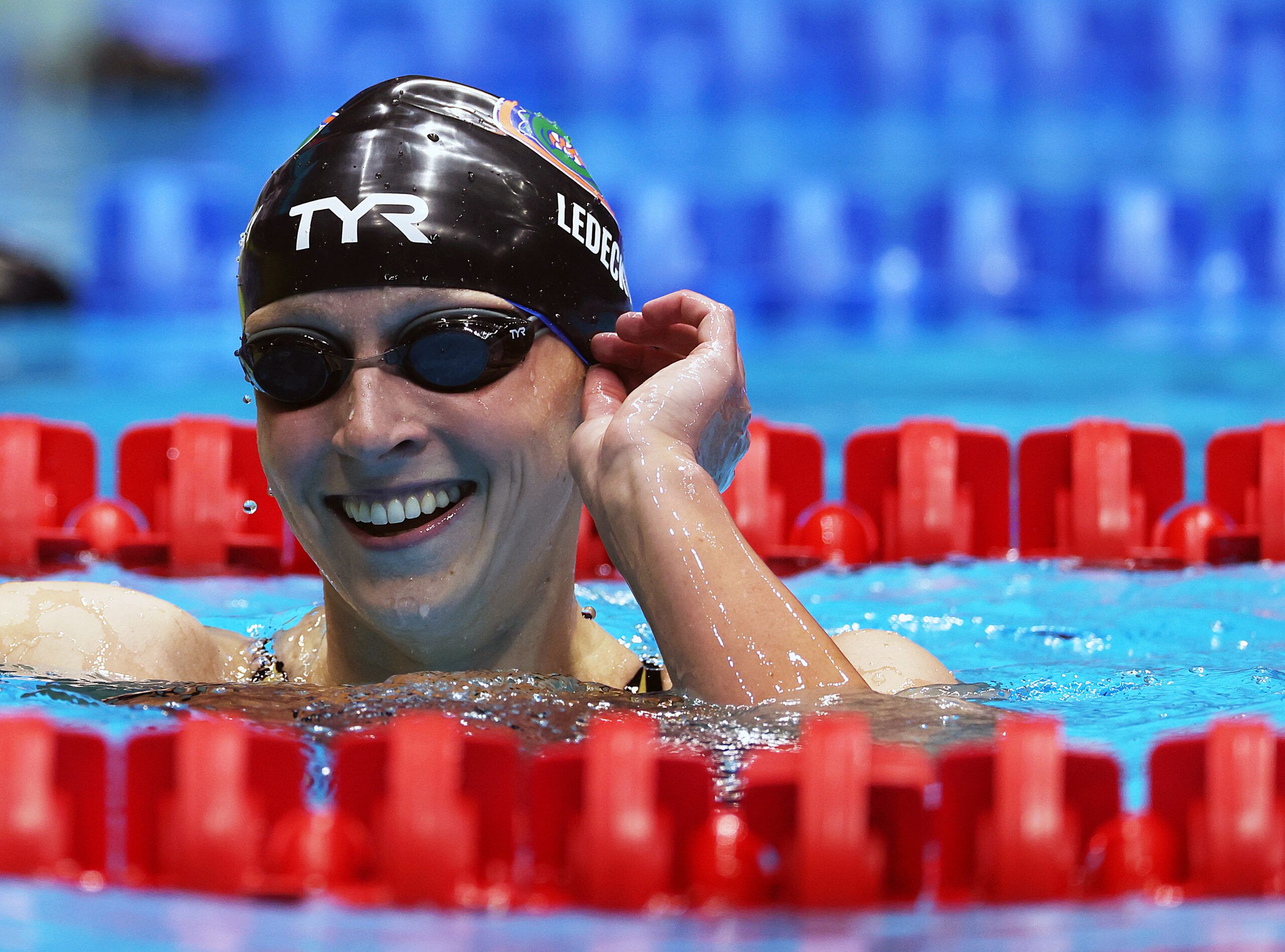 Katie Ledecky qualified for the 2024 Paris Olympics…