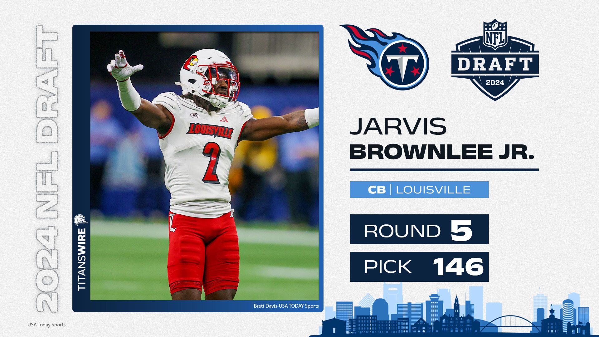 Titans’ Jarvis Brownlee Jr. talks progress, vows to be…