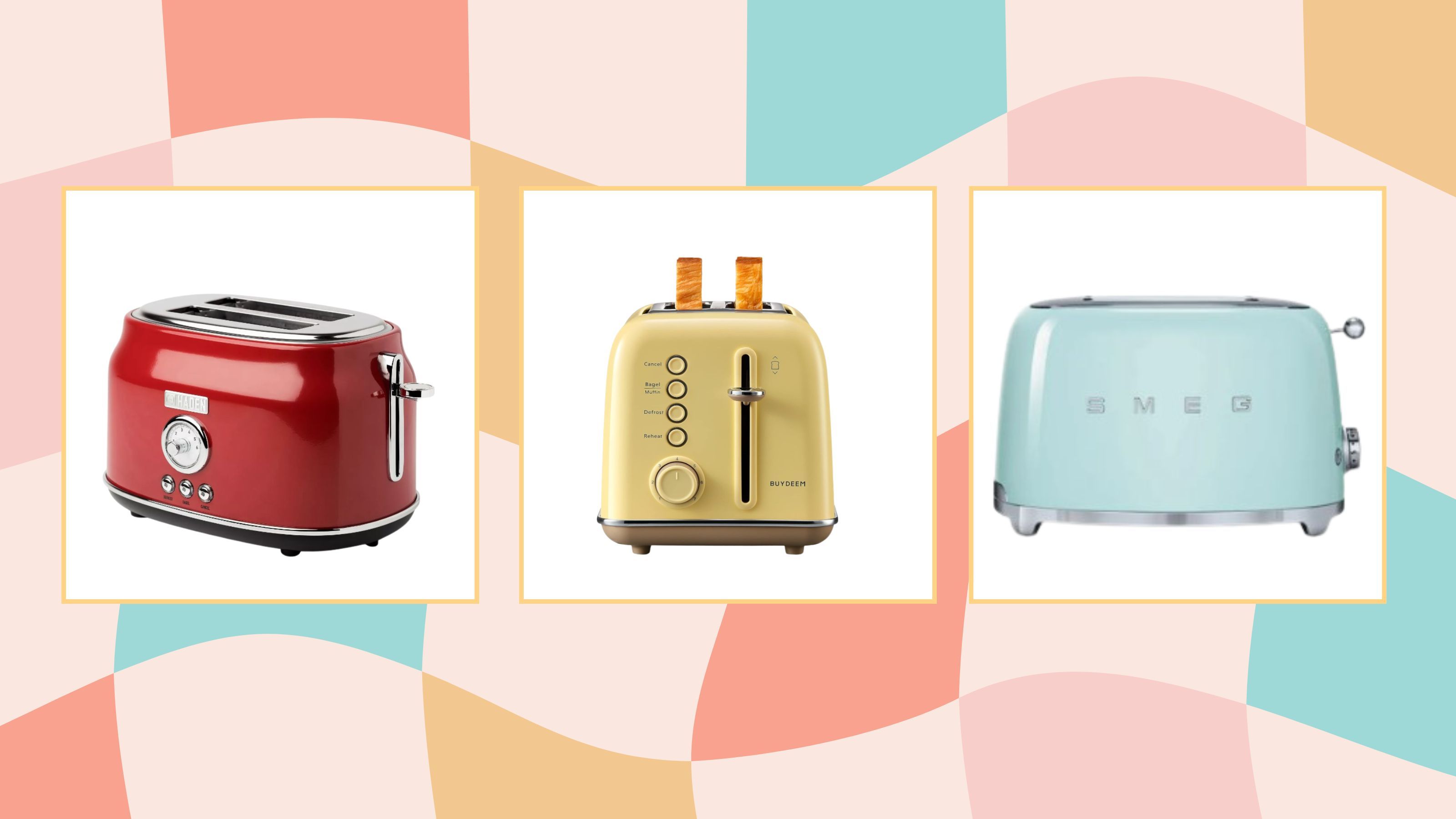 These 9 cute retro toasters are perfect for bringing…