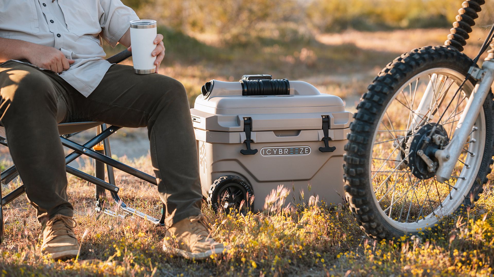 This hybrid cooler and portable AC unit is the…