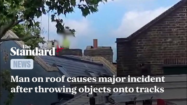 Man who 'threw objects onto train tracks' arrested…