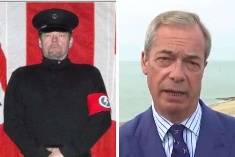 Nigel Farage grilled on Reform's links to fascists in…