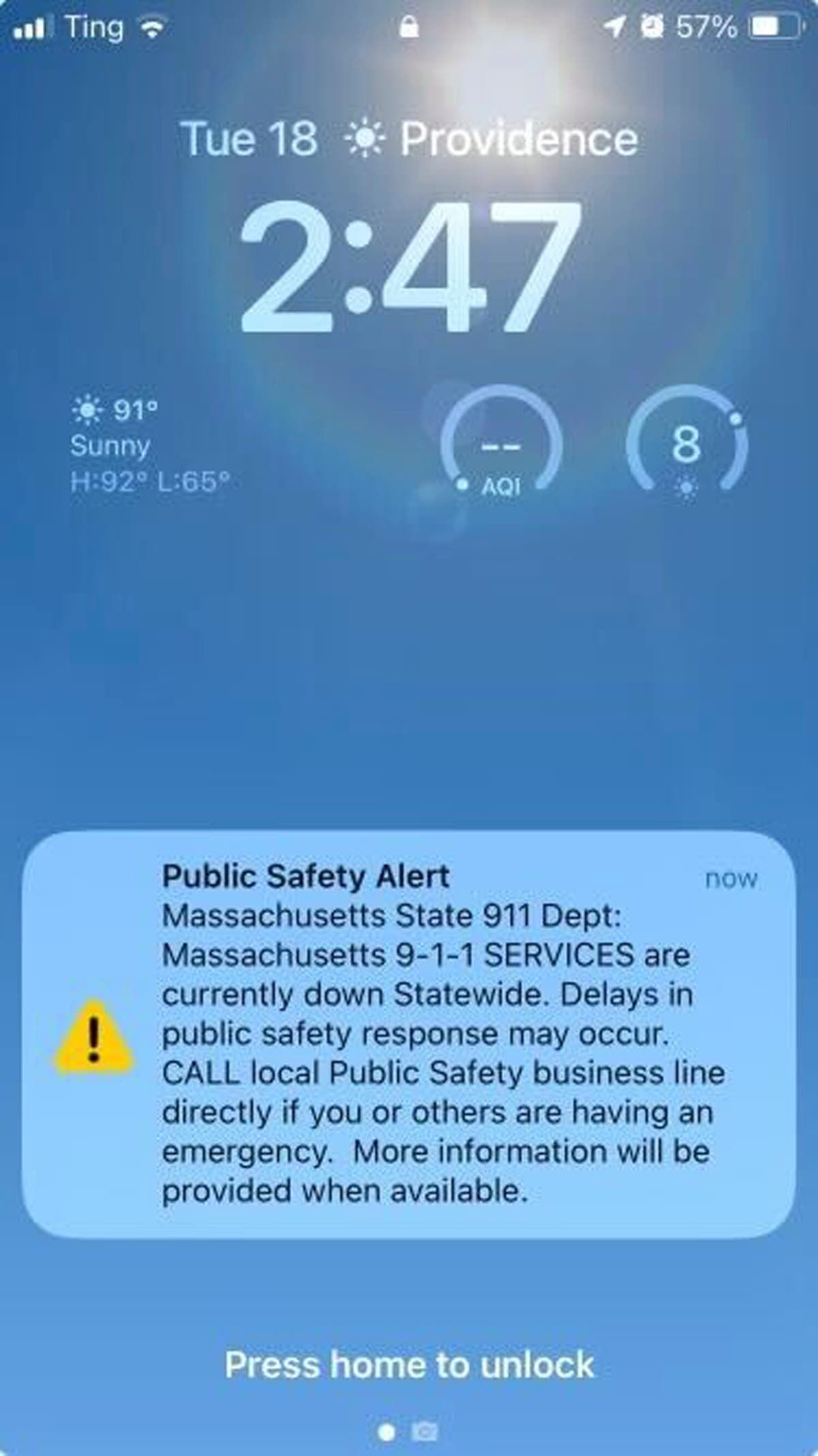 Massachusetts suffers statewide outage of its 911…