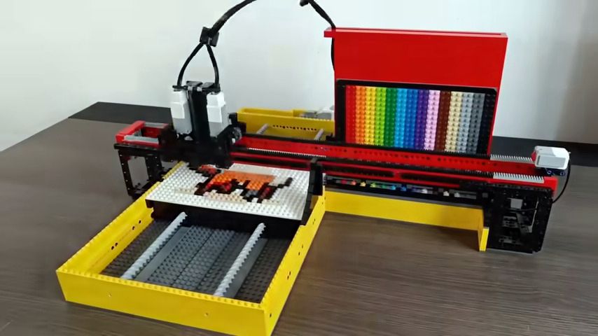 This generative AI-powered LEGO 'printer' turns text…
