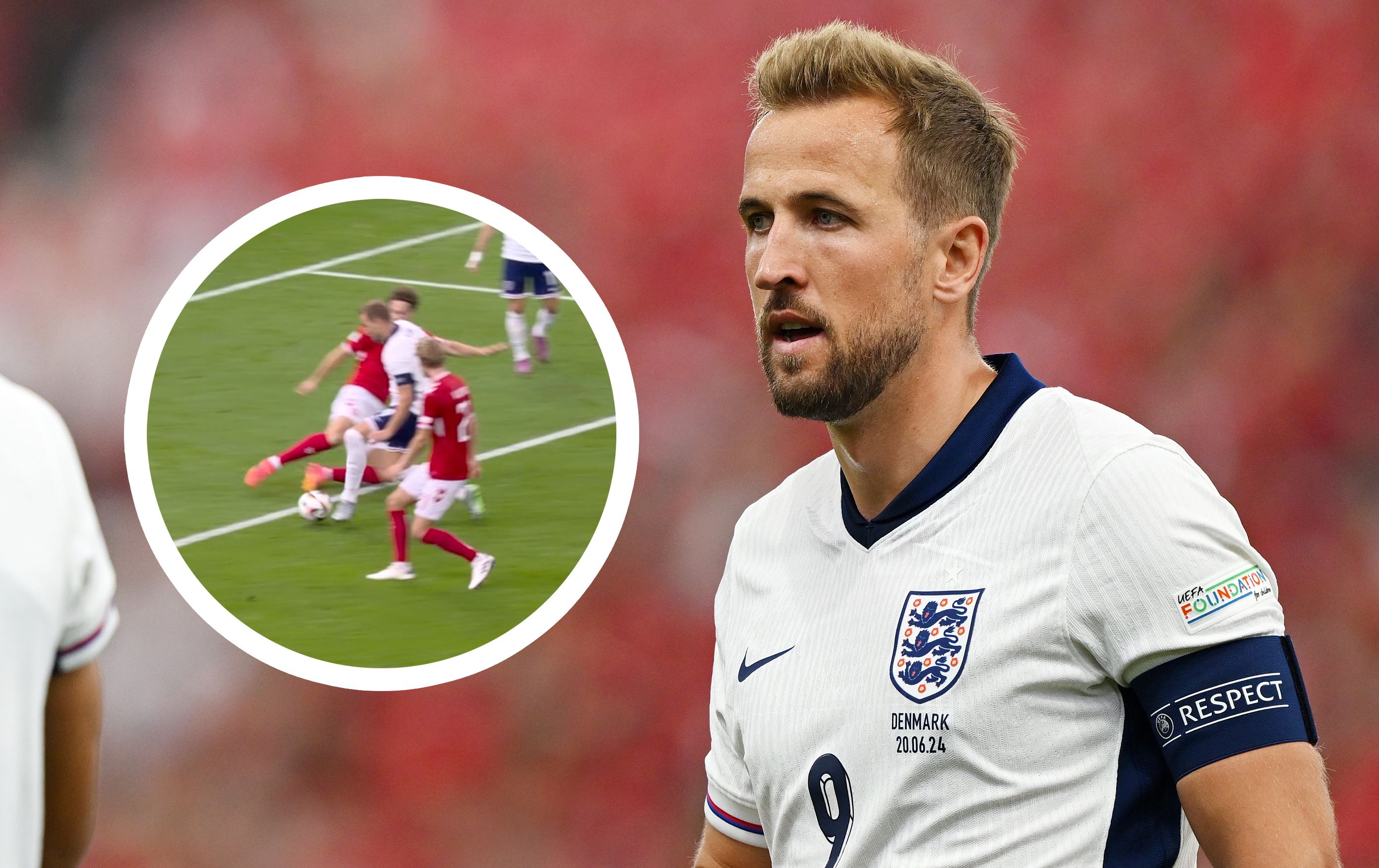 WATCH: Harry Kane sets England ahead at Euro 2024 with…