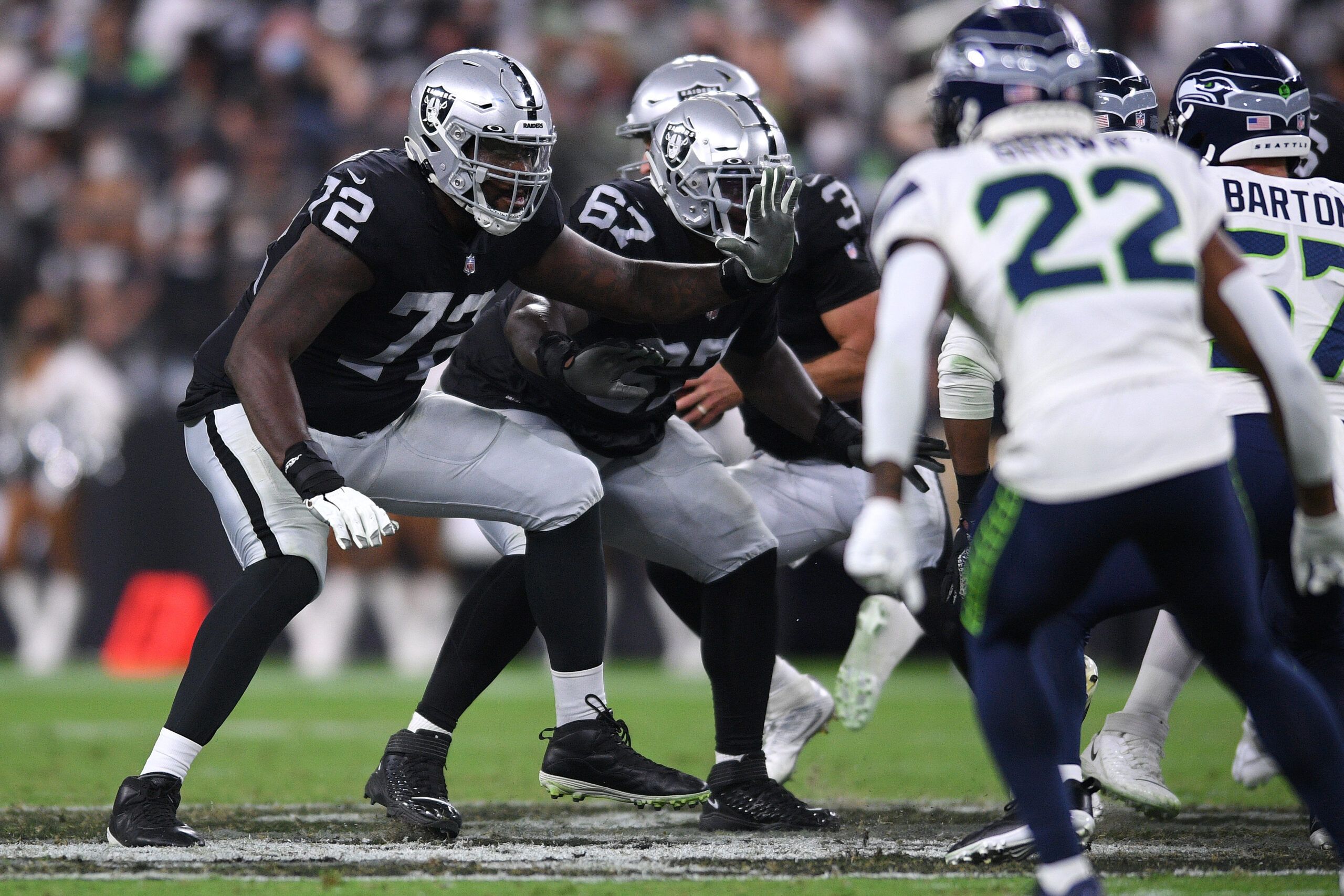 Falcons sign two linemen, release two others from…