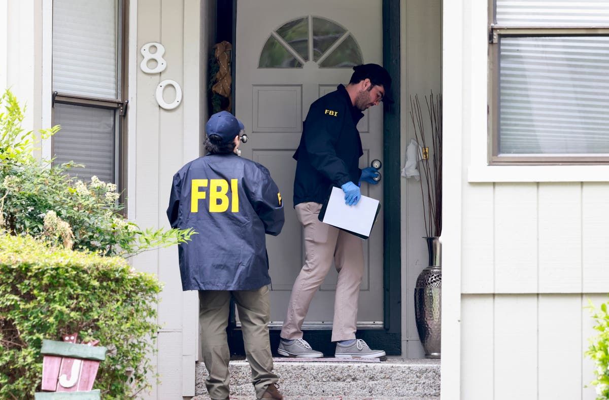 FBI raids homes in Oakland, California, including one…