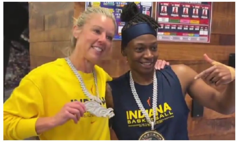 Erica Wheeler iced out the Fever, including Christie…