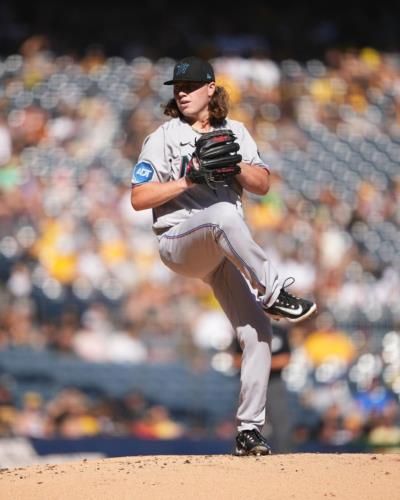 Ryan Weathers Demonstrates Skill And Focus In Pitching…