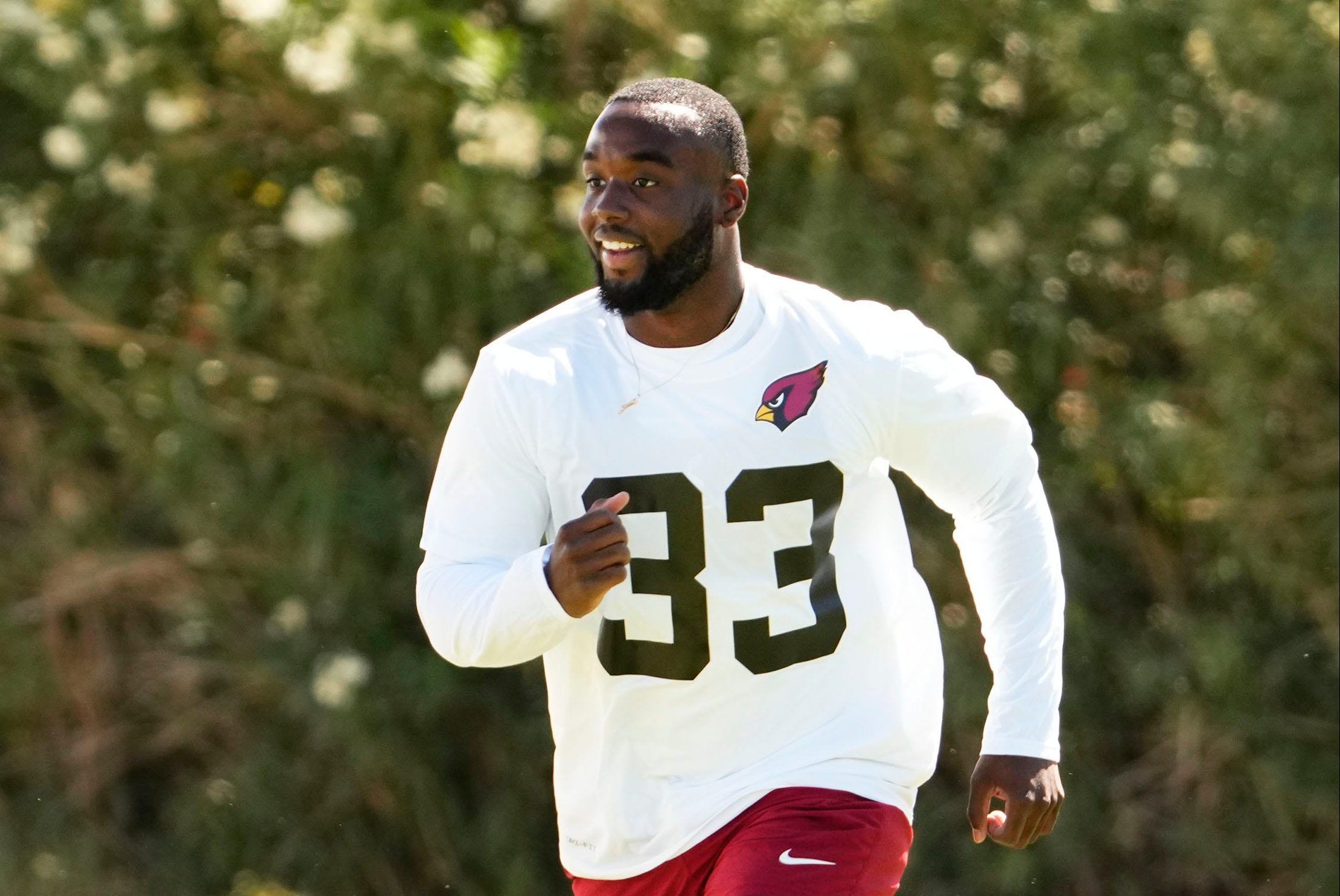 The wait for Cardinals RB Trey Benson’s contract…