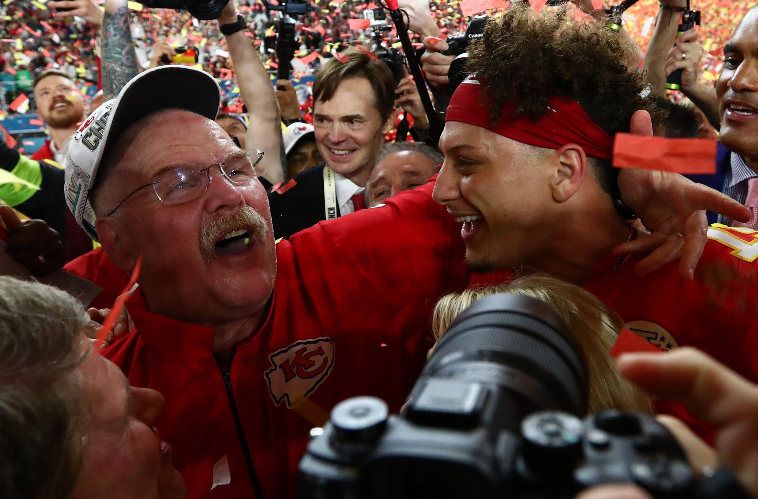 Chiefs HC Andy Reid reveals cheeseburger moment from a…