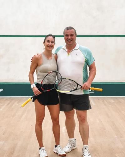 Nele Gilis And Coach: A Dynamic Duo In Training