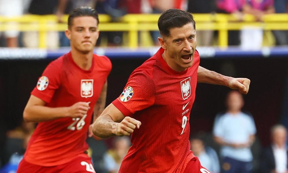 France settle for second place as Robert Lewandowski…