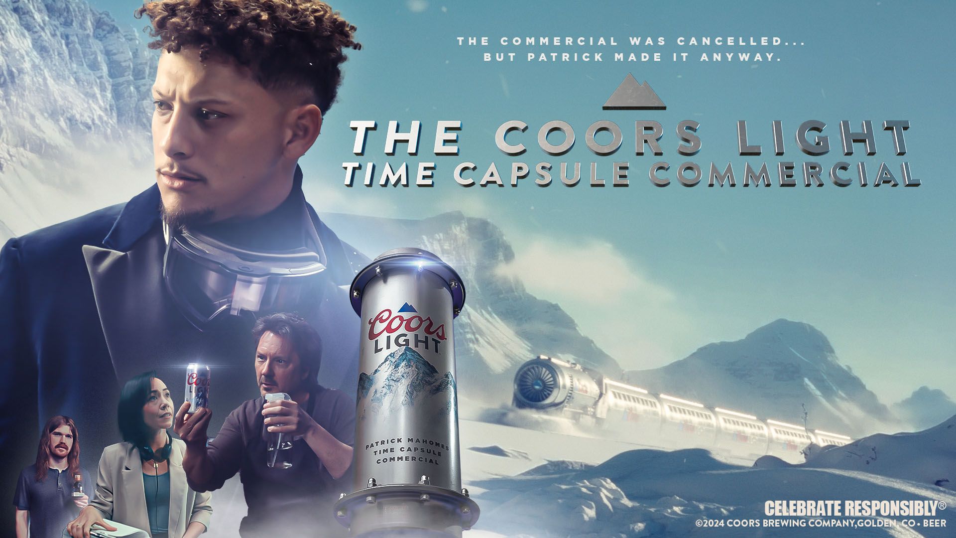 Chiefs QB Patrick Mahomes debuts new ‘Coors Light Time…