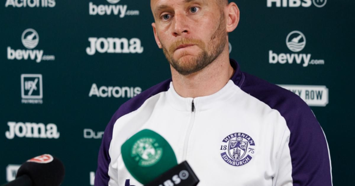 David Gray’s impressive Hibs interview stunned wife…
