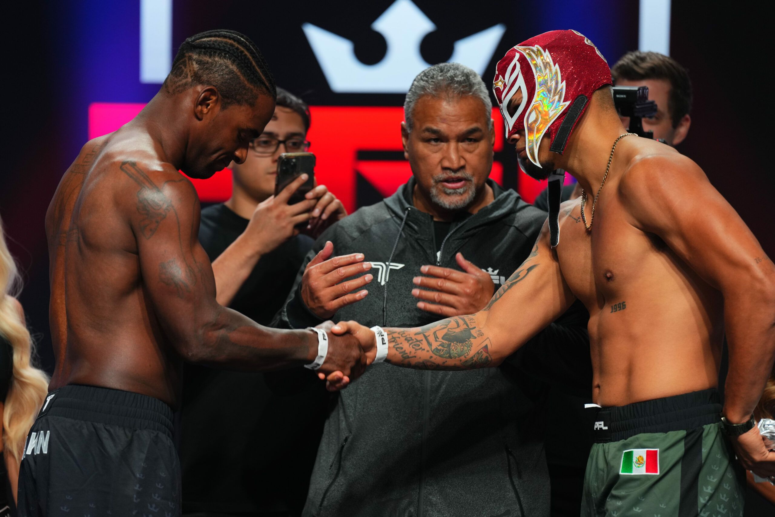 Photos: 2024 PFL 6 weigh-ins and fighter faceoffs