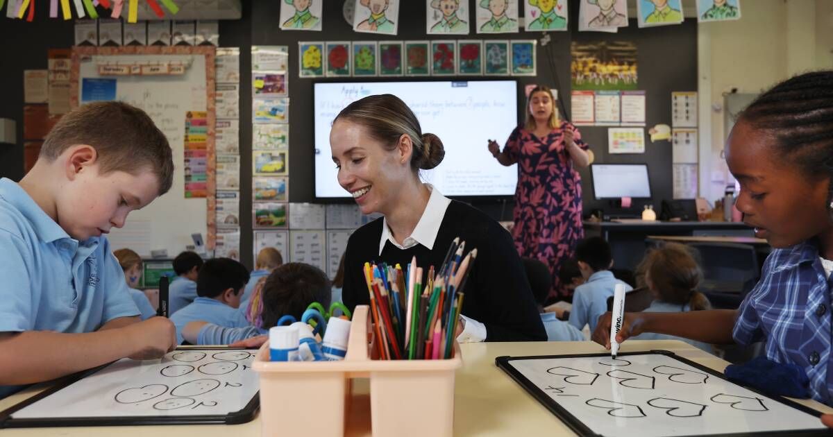 Breaking down school content with a new style of…