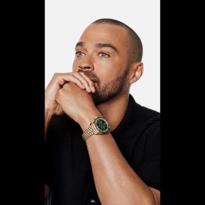 Jesse Williams Stuns In Monochrome Photoshoot